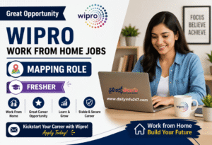Wipro Work From Home Jobs | Mapping | Fresher | Hyderabad